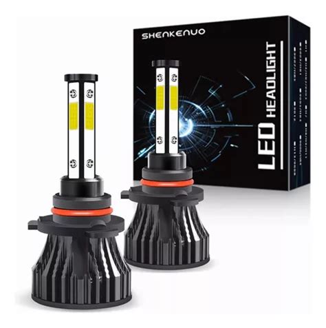 Kit De Faros Delanteros De 4 Lados H7 H11 9005 Led Rayo Bajo Cuotas