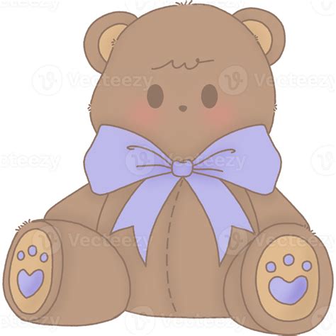 Osito De Peluche Oso Muñeca Decorar Con Cinta Arco Juguete Regalo Para