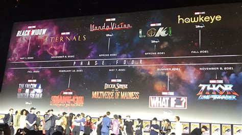 Sdcc 2019 This Is Your Mcu Phase Four Slate Kakuchopurei
