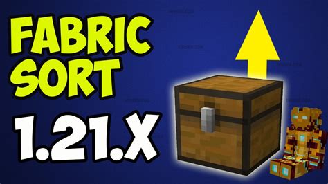 Inventory Mod 1 21 5 Minecraft Fabric How To Use Inventory Sorting Mod 1 21 5 Easy Youtube