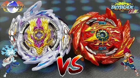 Super Hyperion Vs Rage Longinus Beyblade Burst Superking Youtube