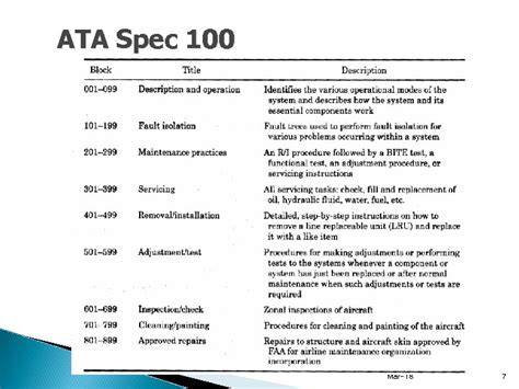 Section 5 AIRCRAFT MAINTENANCE Documentation And Certification For