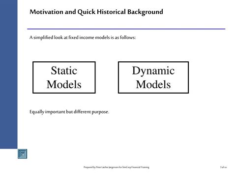 Ppt Dynamic Term Structure Modelling Bdt And Other One Factor Models Powerpoint Presentation