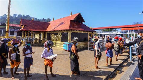 Sabarimala Temple Reopens Today Check Timings Sops For Devotees