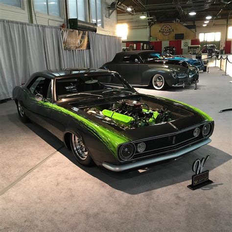 Chopped 1967 Camaro Has V12 Ls1 Engine And Suicide Doors Autoevolution