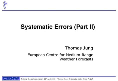 PPT Systematic Errors Part II PowerPoint Presentation Free Download ID 5127735