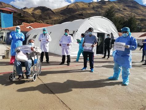 Essalud Huancavelica Da De Alta A Cuatro Pacientes Que Superaron El