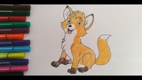 КАК НАРИСОВАТЬ ЛИСА СУРЕТ САЛУ ТҮЛКІ How To Draw A Fox ТУЛКИ РАСМИНИ ЧИЗИШ ТҮЛКҮ СУРӨТҮН ТАРТУУ
