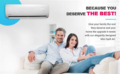 ApooDr BTU Mini Break Up Air Conditioner Ductless Inverter System SEER With Warmth
