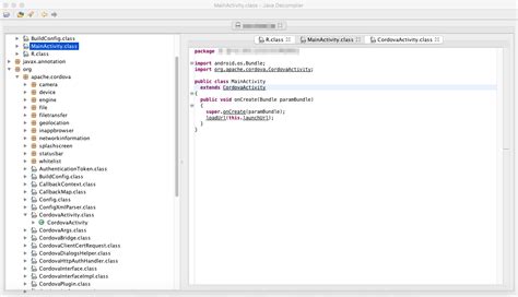 Android Decompiling 12 Jar Ionic Mpicit