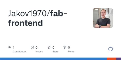 GitHub Jakov1970 Fab Frontend