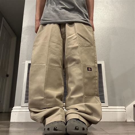 Vintage Dickies Double Knee Pants Size 38x30 Rlly Depop