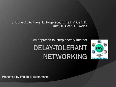 Ppt Delay Tolerant Networking Powerpoint Presentation Free Download