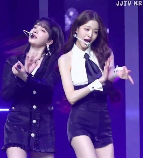 아이브 민소매 셔츠 넥타이 아이브 장원영 셔츠 넥타이 스타일