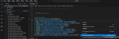 在vs Code中操作mysql数据库vscode Mysql Csdn博客