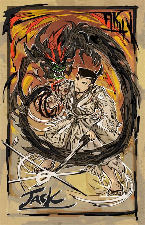Samurai Jack Vs Aku By Bulletproofturtleman On Deviantart