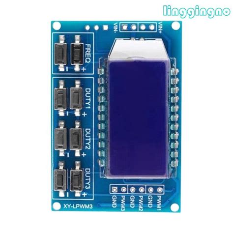 Rr เครื่องกําเนิดสัญญาณ Pwm ความถี่ชีพจร Duty Cycle 1hz 150khz โมดูลจอ