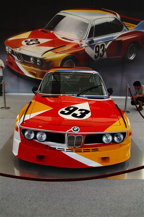 Bmw 3 0 CSL Gr 5 Painted By Alexander Calder