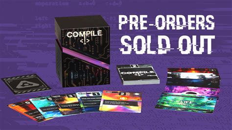 Compile Pre Orders 3rd Printing Available Now Greater Than Games