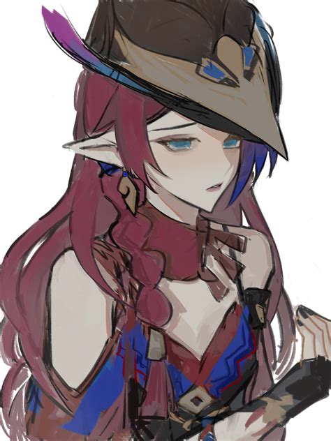 Chasca Genshin Impact Drawn By Shamo24721 Danbooru