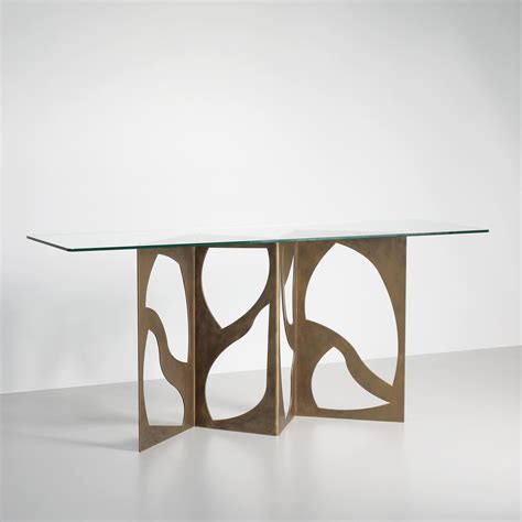 Eclipse Console Table Modern Bespoke FurnitureTom Faulkner