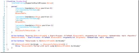 powershell is king invoke exe could help you run exe using powershell