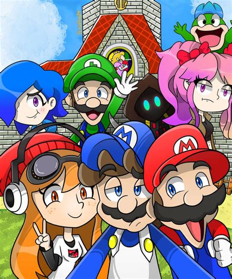 Smg4 Co In 2021 Mario Characters Fan Art Anime Hot Sex Picture