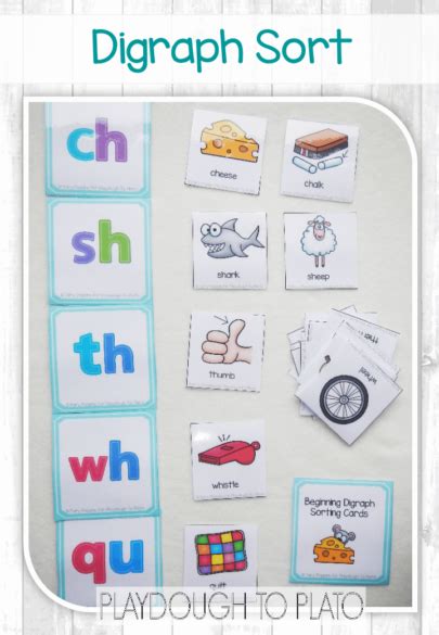 Digraph Sort And Find Activities Playdough To Plato