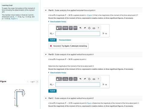 Solved Learning Goal To Apply The Scalar Formulation Of The