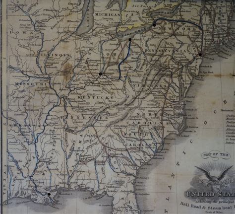 Ohio Erie Canal Map Chasing Cairns