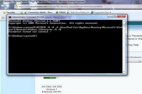 Libraries Restore Default Page 4 Tutorials