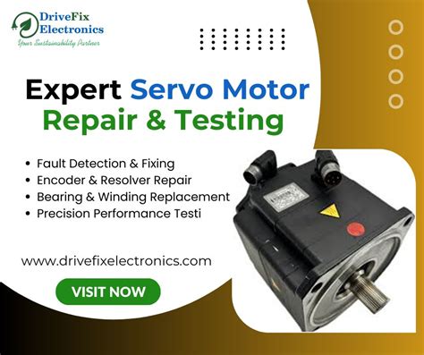 Drivefix ⚙️ Expert Servo Motor Repair And Testing 🔧 Fault Diagnosis And Troubleshooting Encoder