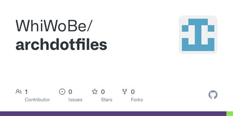 Github Whiwobearchdotfiles