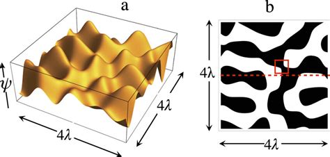 A Sample Real Wave ψxy From The Ensemble 33 Displayed As A The Download Scientific