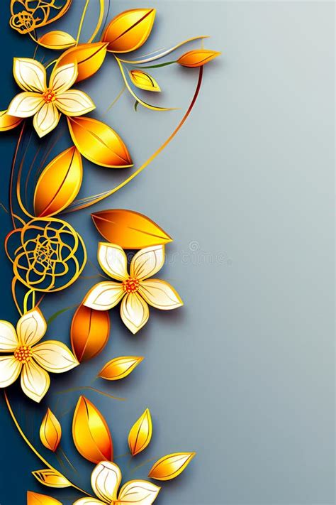 Abstract Floral Pattern Background Graphic Design Flower Illustration Stock Image Image Of