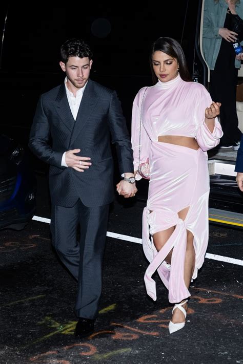 Priyanka Chopra Wears Pink Cutout Dress For NYC Date Night PS Fashion