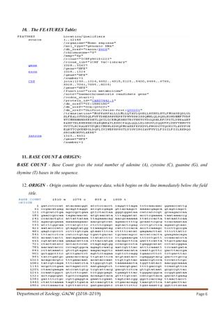 Major Biological Nucleotide Databases DOCX Databases Computer Software And Applications