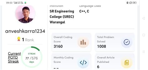 Karra Anvesh On Linkedin Coding Gfg Striver Takeyouforward