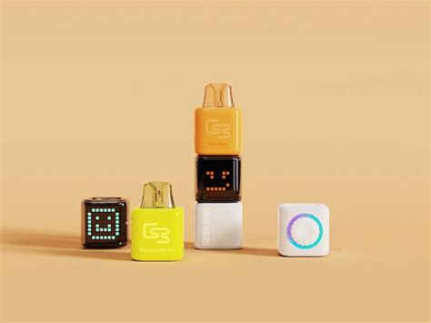 Sugar Cube modular E cigarette 模块化电子烟秉承用户友好环保的理念采用磁吸式组装实现多功能扩展旨在为用户