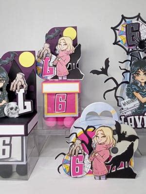 Kit Semi Luxo Wandinha Addams 12 Caixinhas Compre Produtos