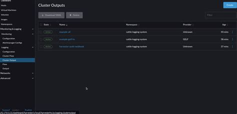 BUG ClusterFlow ClusterOutput Is Unvisible Now Issue Harvester Harvester GitHub
