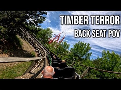 Timber Terror K Back Seat Pov Silverwood Theme Park Youtube