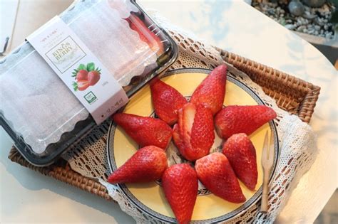 킹스베리딸기 더나은 대왕딸기 주먹만해 네이버 블로그