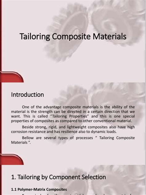 Tailoring Composite Materials Pdf Composite Material Ceramics