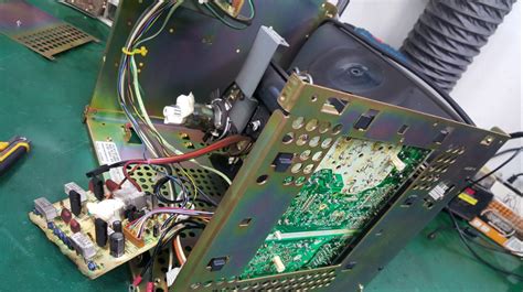 모니터 수리개조개발 전문 디에스텍 Fanuc Cnc기기 Crt 모니터수리 팁