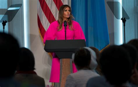 Melania Trump Condemns Bullying And Raises Some Eyebrows In Her