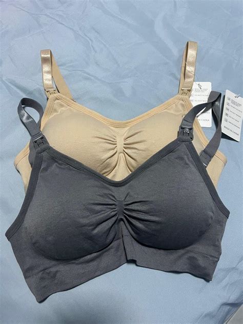 Nursing Bra 2 Set Maternity Bra With Tag Womens Fashion Maternity