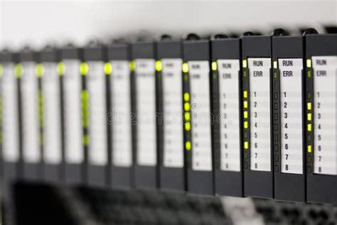 Programmable Logic Controllers Stock Image Image Of Electric Chassis