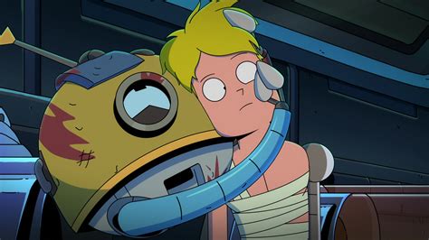 Final Space Hd Blonde Kvn Final Space Man Gary Goodspeed Robot