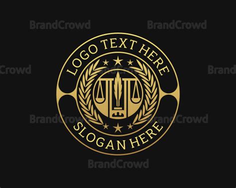 Judiciary Courthouse Judge Logo Brandcrowd Logo Maker